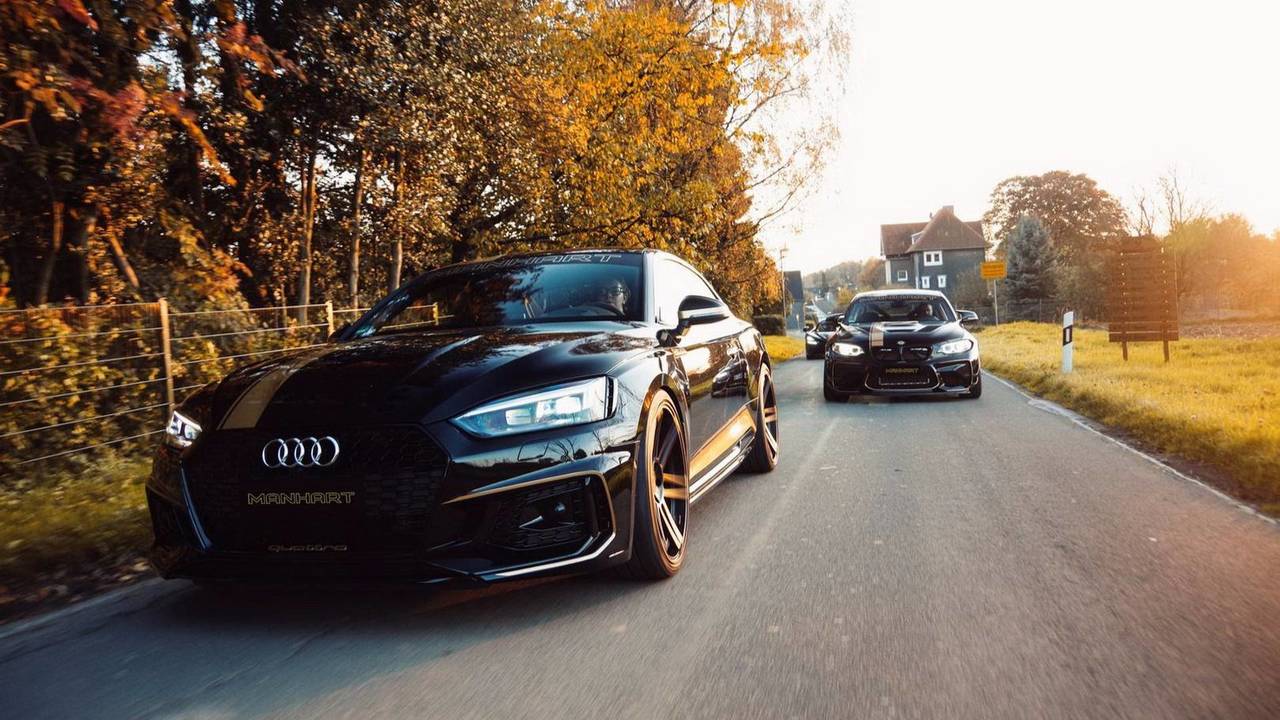 La nouvelle Audi RS 5 poussée à 500 ch par Manhart