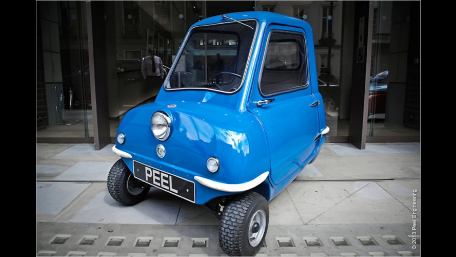 Die kleinsten Autos der Welt: P50 und Trident von Peel