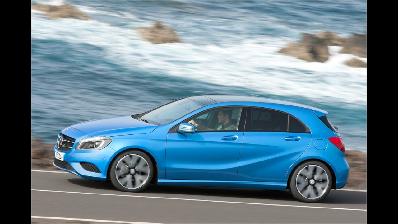 VW Golf, Mercedes A-Klasse und Hyundai i30 im Vergleich