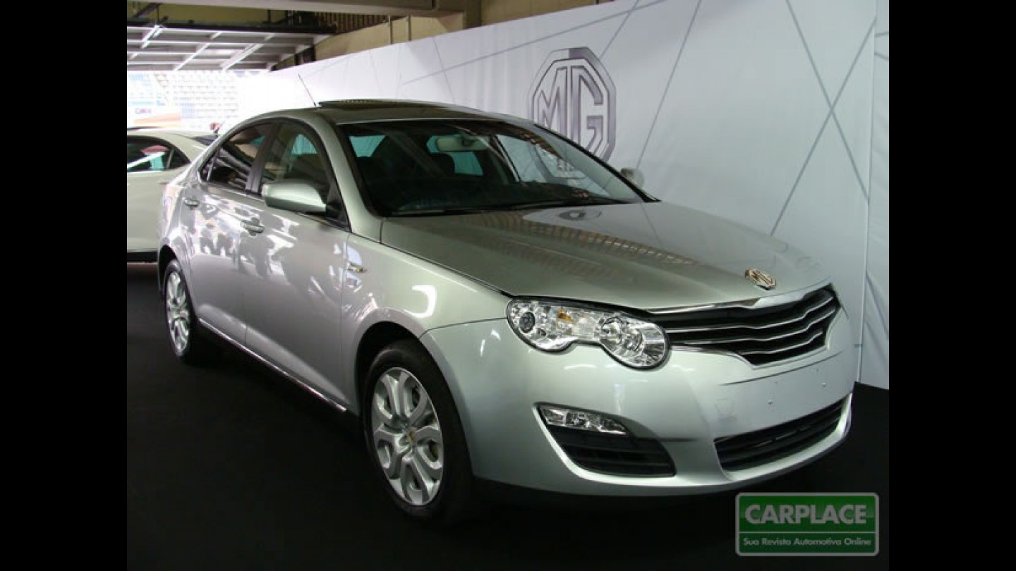MG Motors inaugura concessionária em SP e lança modelos MG550 e MG6
