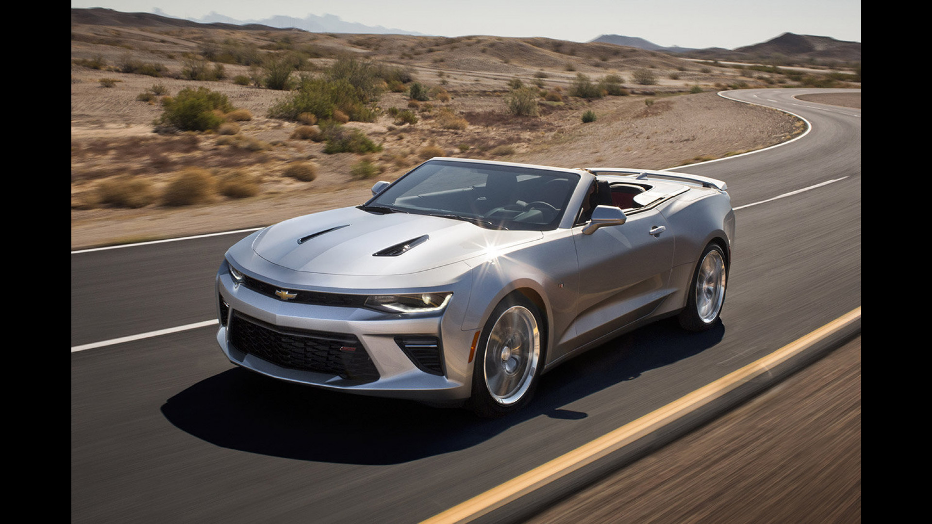 Nuova Chevrolet Camaro Cabrio, a cielo aperto con leggerezza
