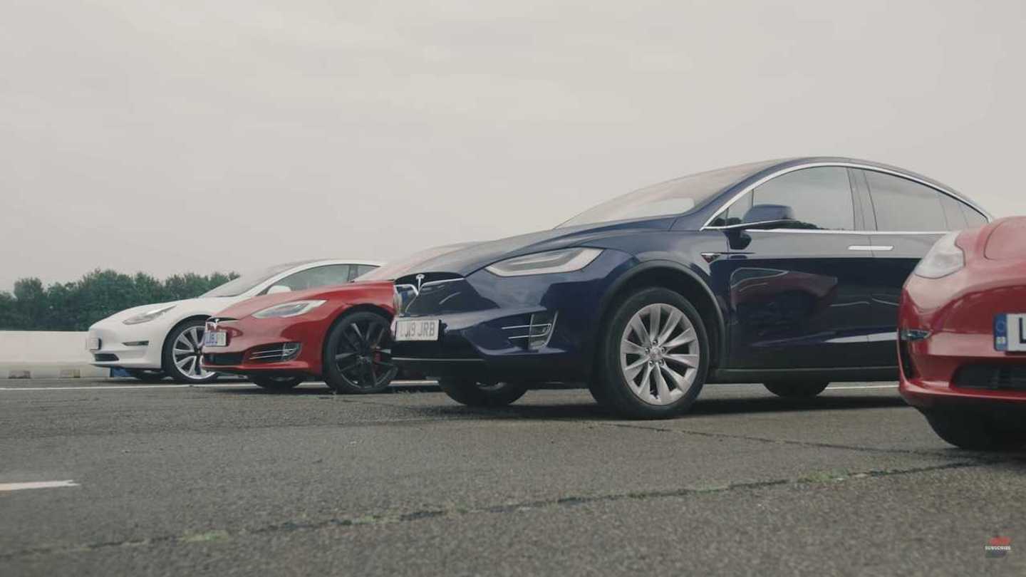 AutoTrader Creates Biggest Tesla Drag Race Ever: Who's The Winner?