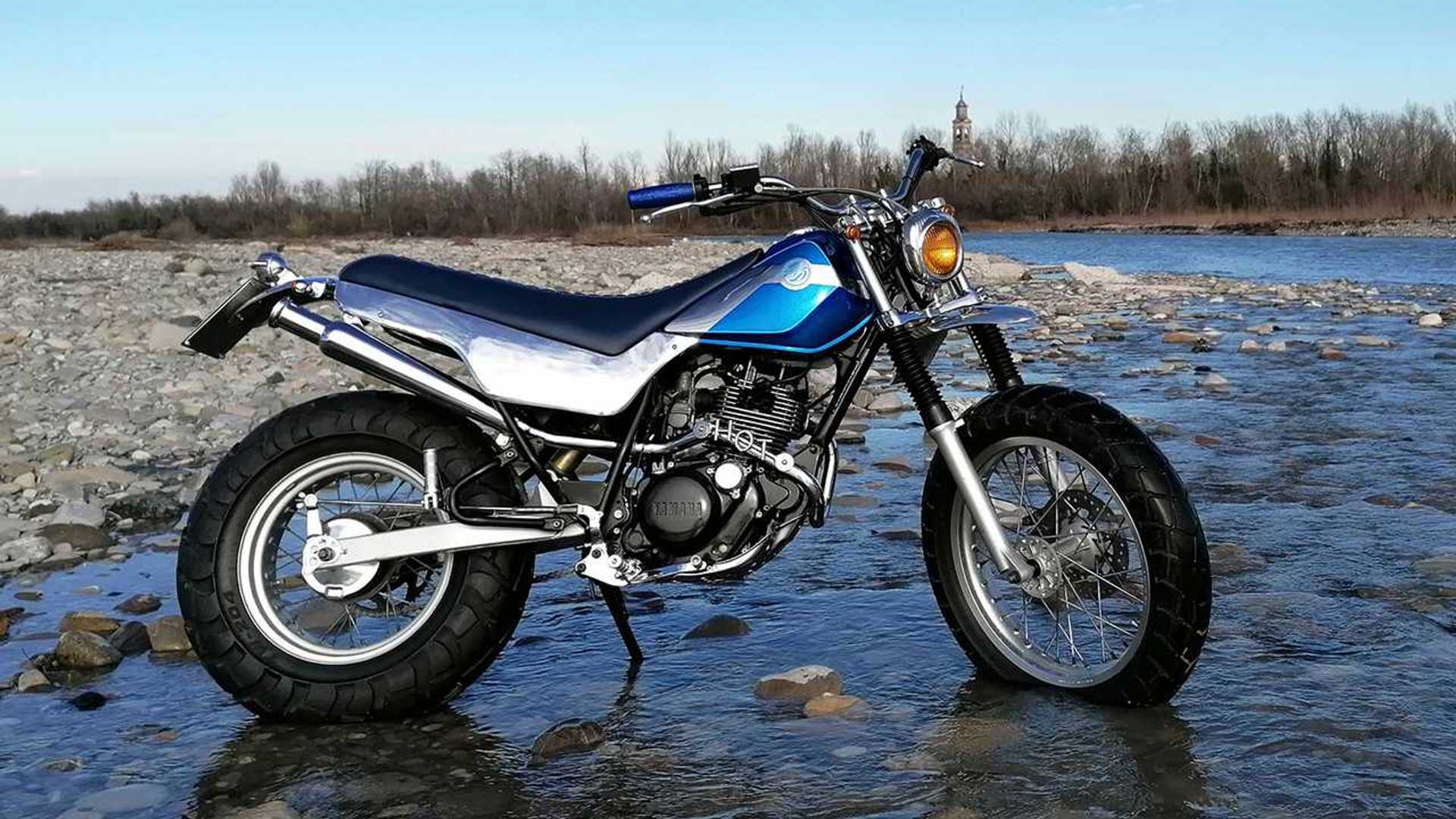 Two Wheeled Beach Basher: Custom Yamaha TW125