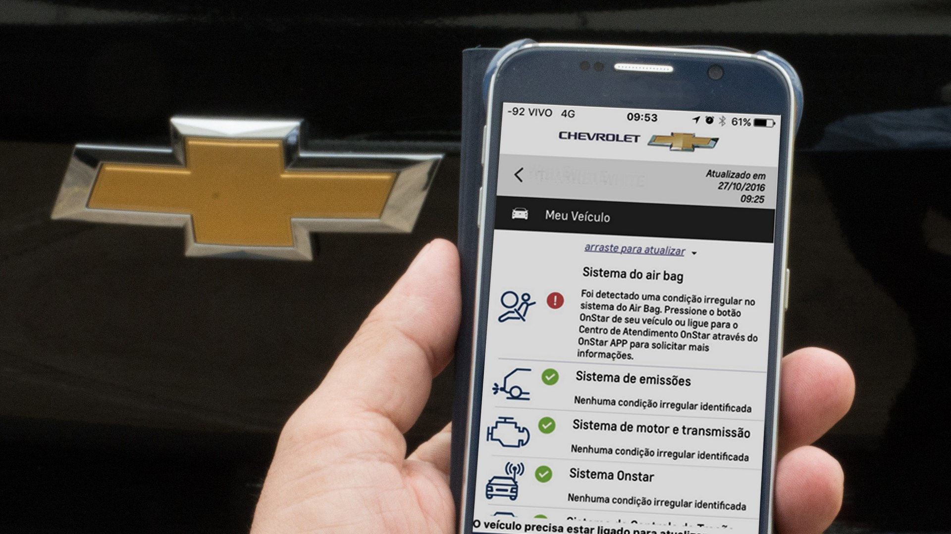 Serviço OnStar da Chevrolet chega a 130 mil usuários no Brasil