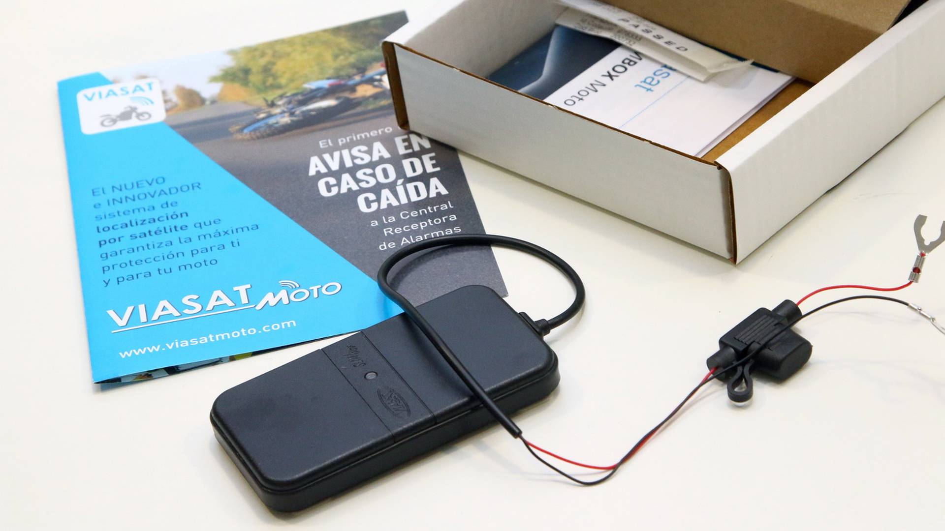 MotoBox de Viasat, para estar siempre protegido en moto