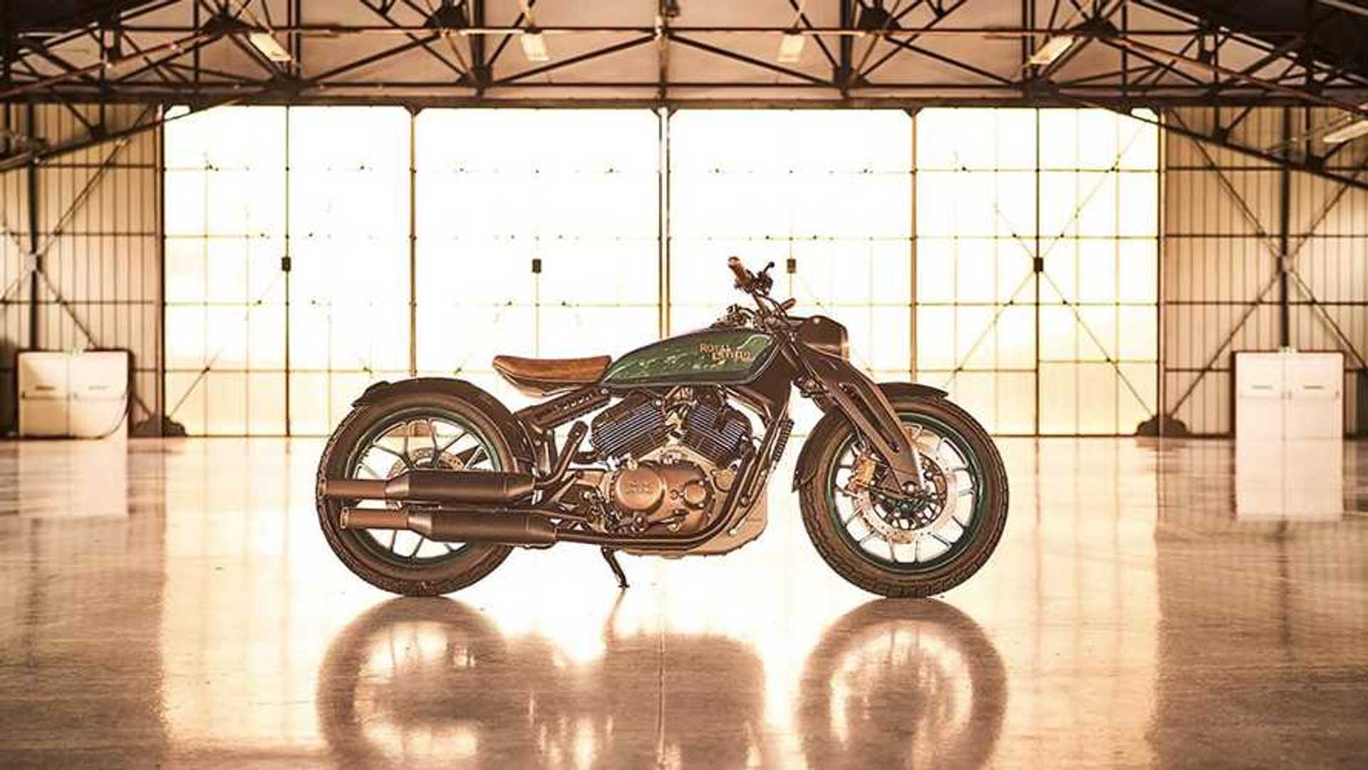Royal Enfield KX Bobber Concept Could Be Named Meteor
