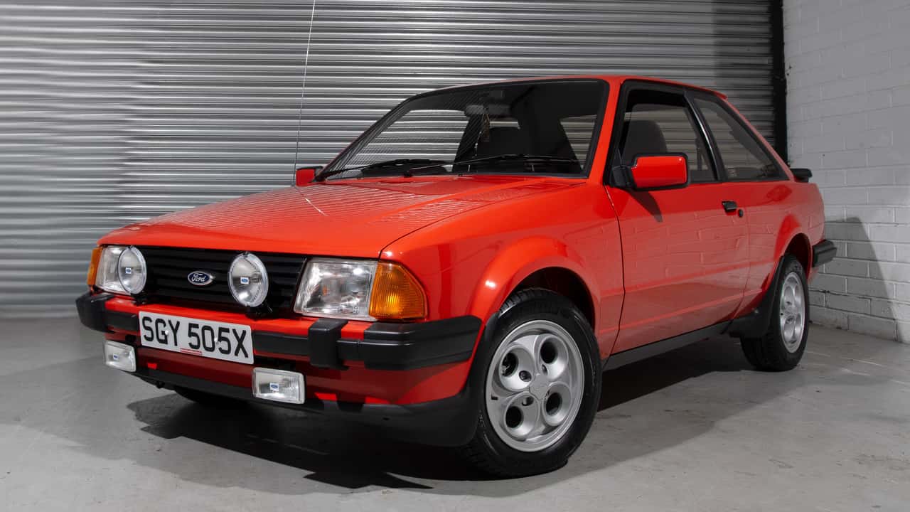 1981 Ford Escort XR3 looks better than new after full restoration