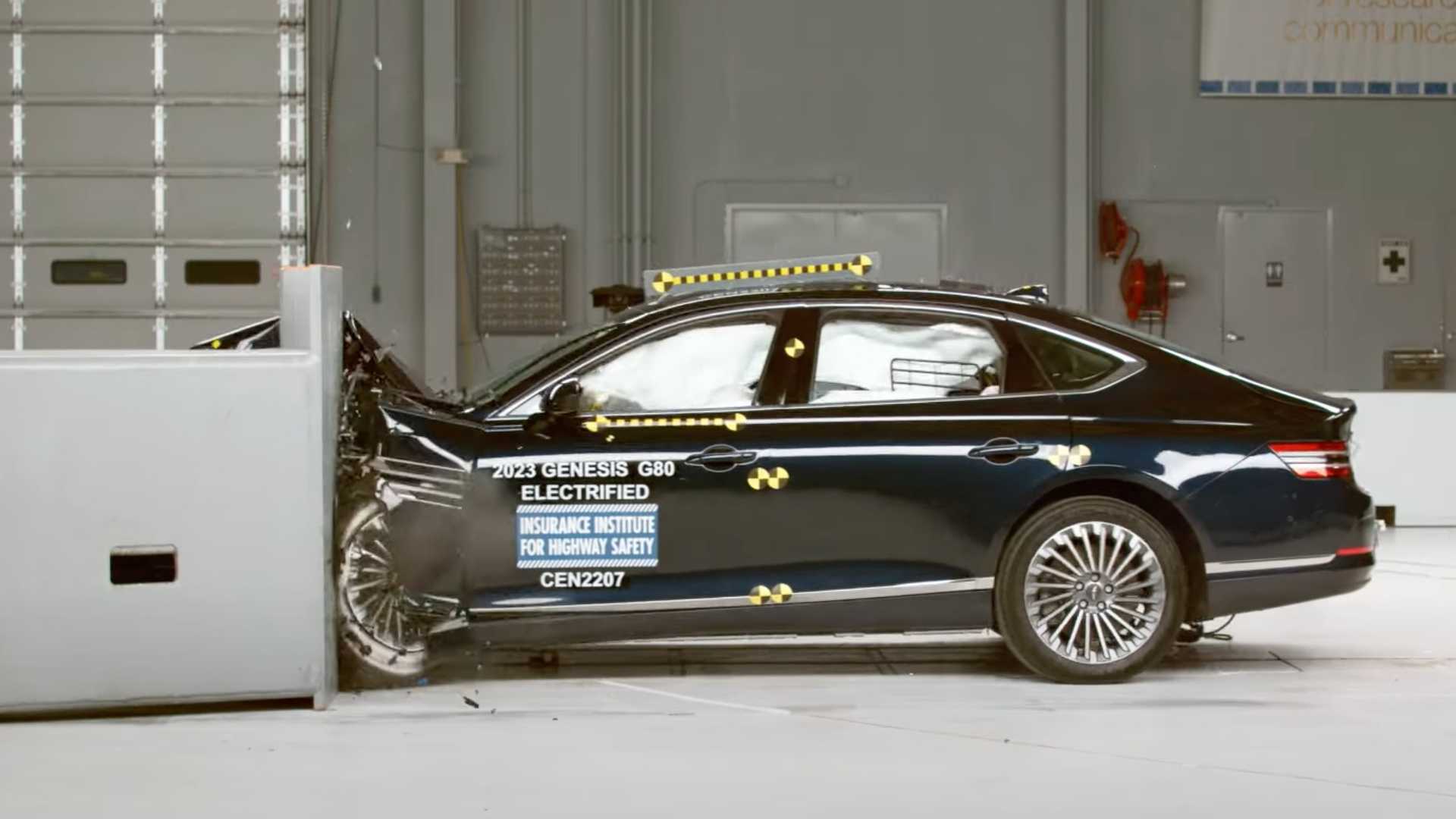 2023 Genesis Electrified G80 Becomes An IIHS Safety Pick+