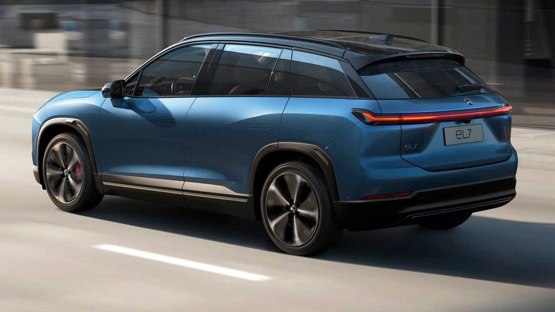 NIO EL7, interni, informazioni, autonomia, motori, battery swap