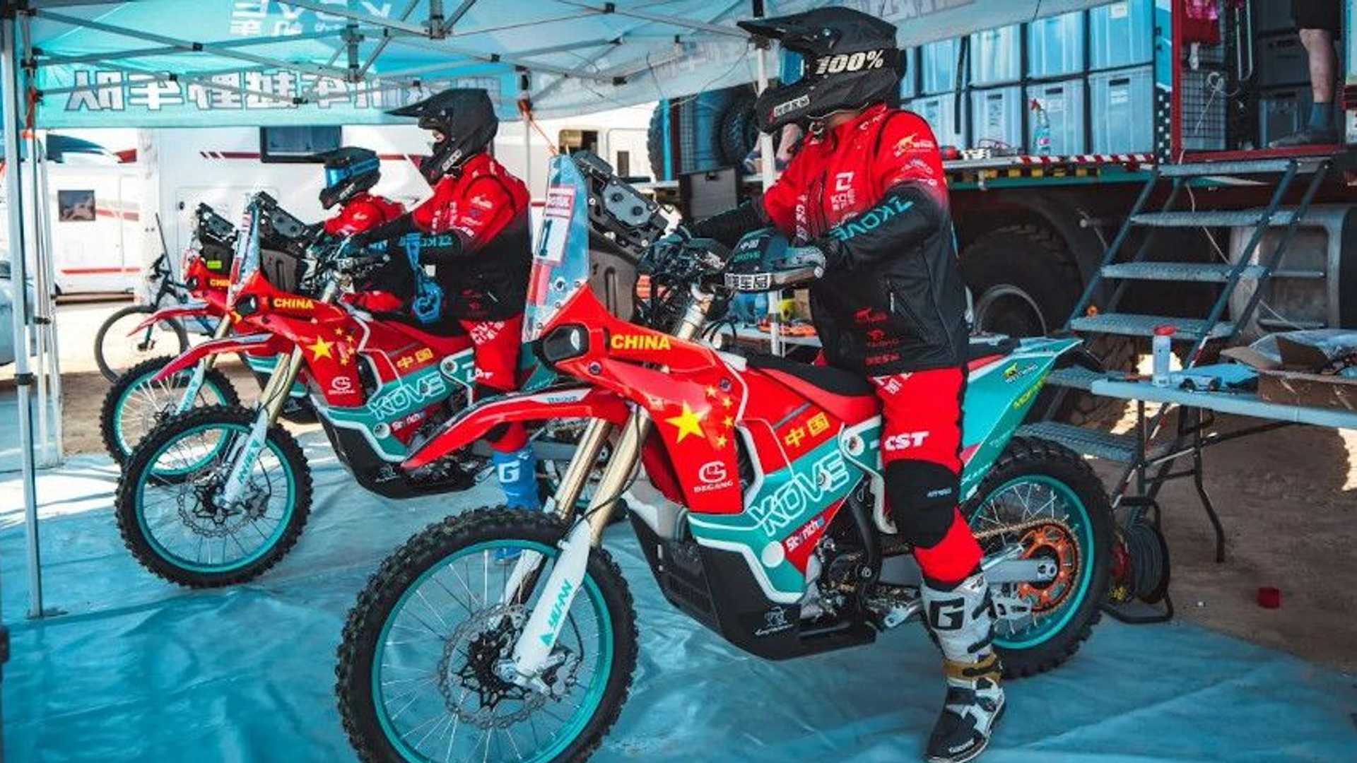 Fledgling Chinese Firm Kove Demonstrates Impressive Dakar Debut Run