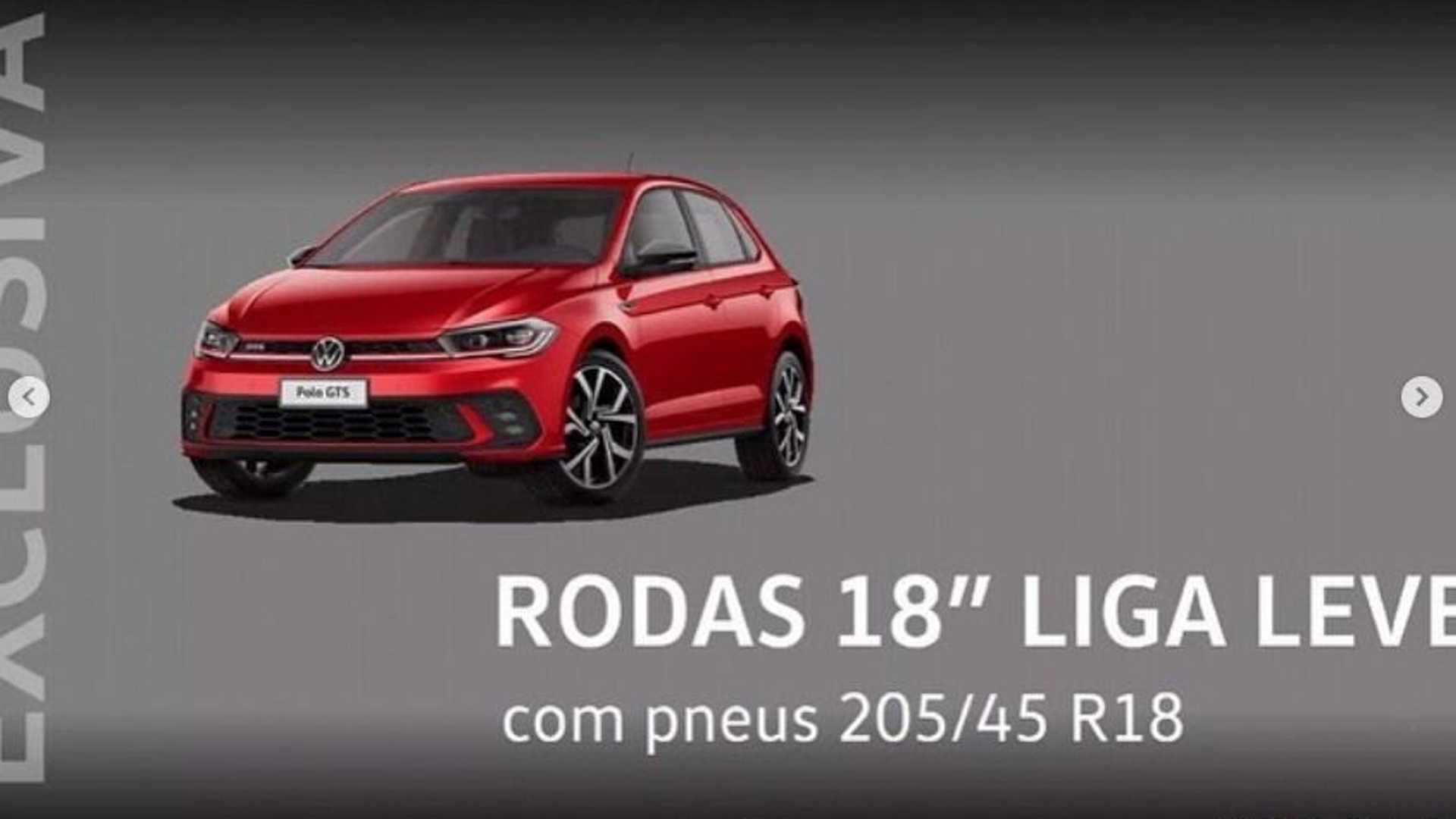 Vazou! Novo VW Polo GTS 2023 terá grade em LED e preço de R$ 145.790