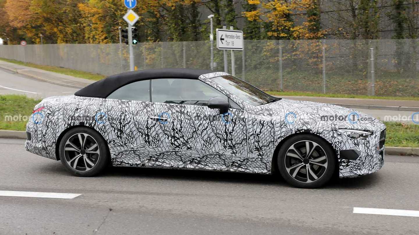 Nouvelle apparition de la Mercedes-Benz CLE cabriolet