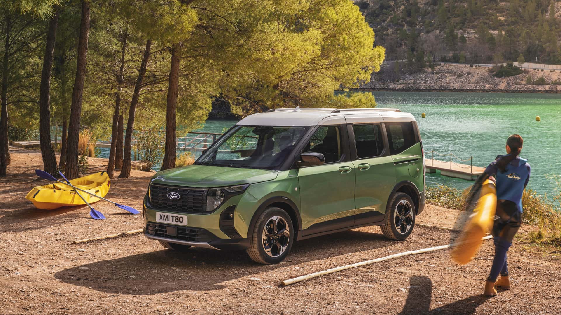 Ford E-Tourneo Courier überrascht mit Land-Rover-Optik