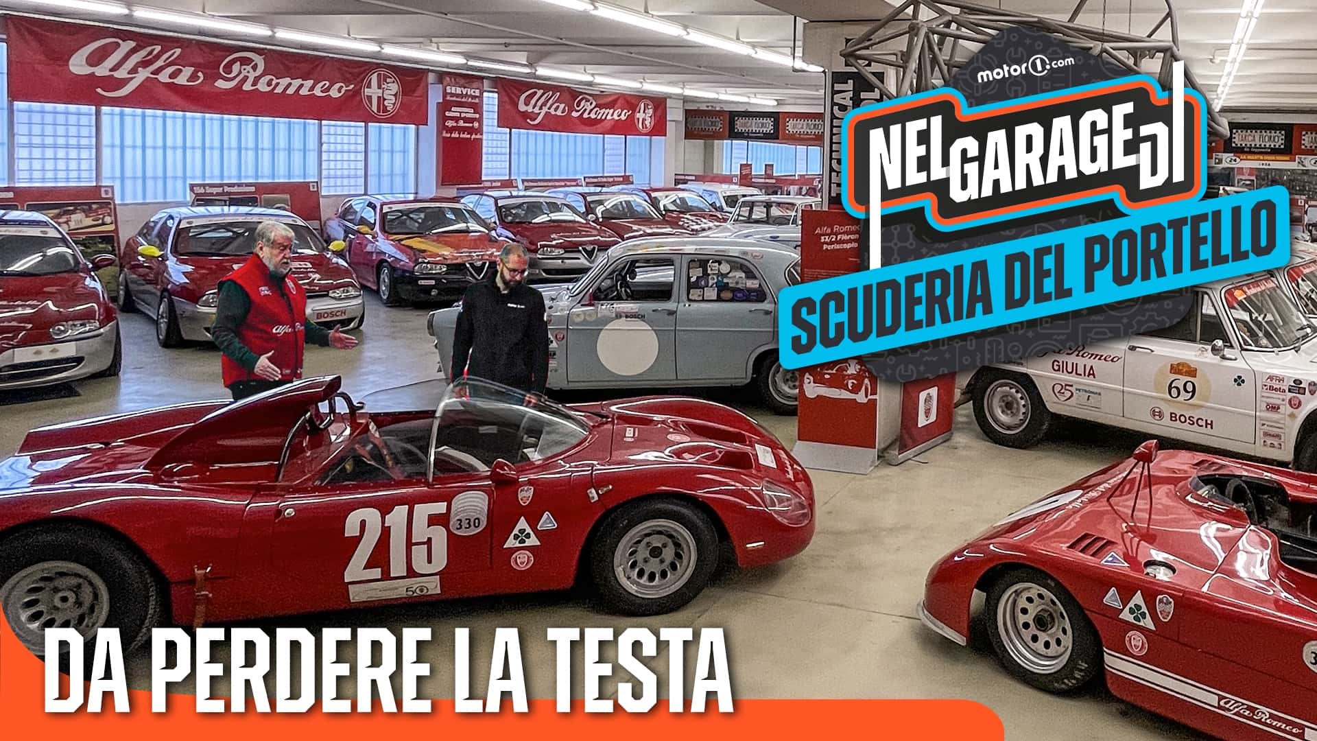 Descubre el garaje que guarda los Alfa Romeo que hicieron historia