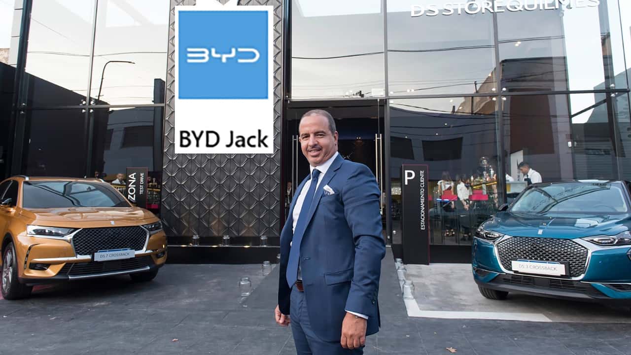 El Grupo Jack tendrá cuatro concesionarios BYD en Argentina