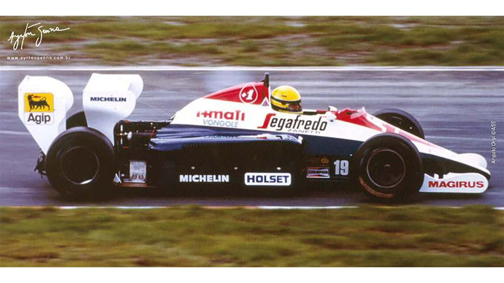 Toleman TG184 Chasis 5 restored - The Nostalgia Forum - The Autosport ...