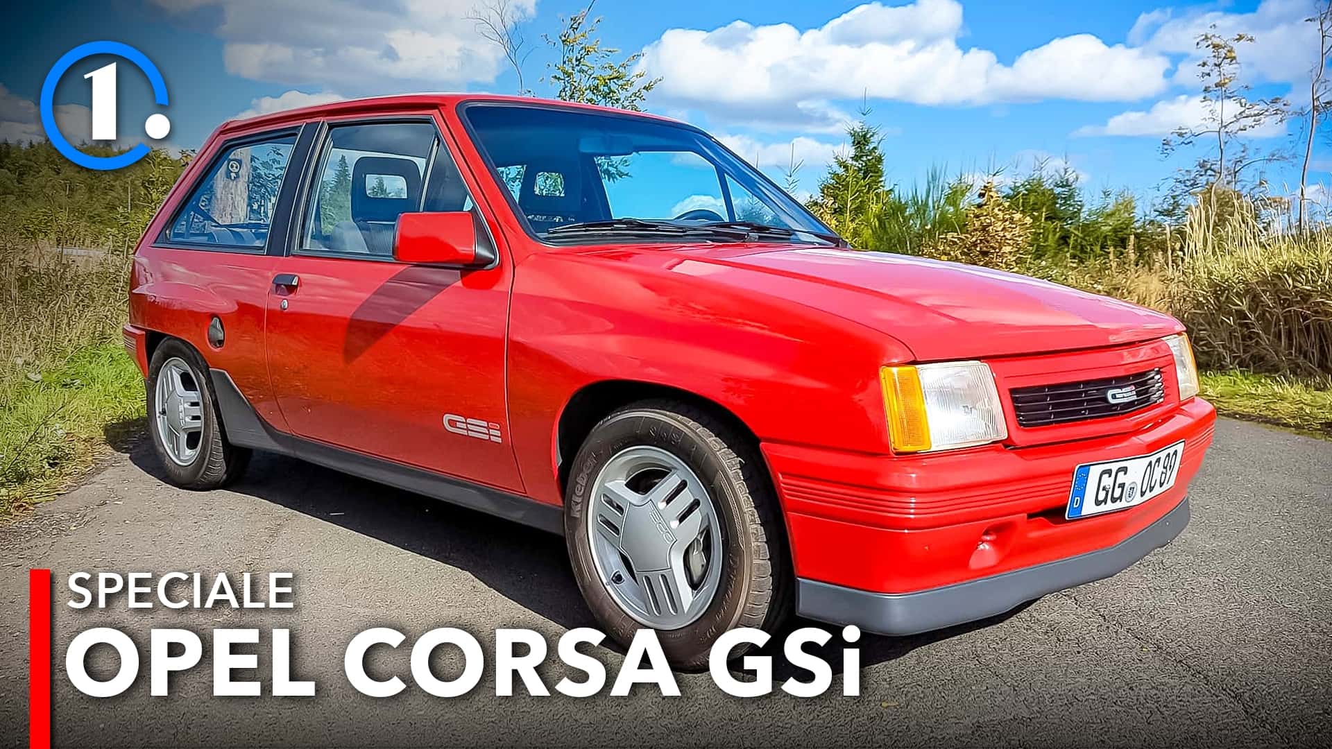 Opel Corsa GSi (1989): abbiamo guidato il piccolo bolide