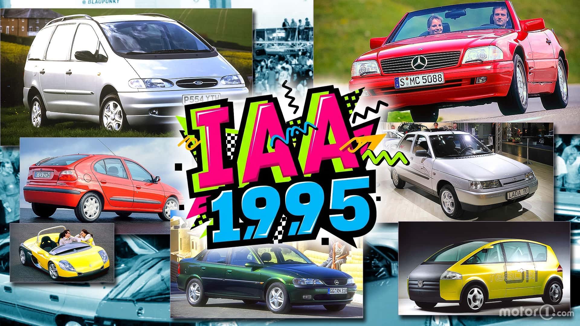 IAA 1995: So toll war die Auto-Welt vor 30 Jahren