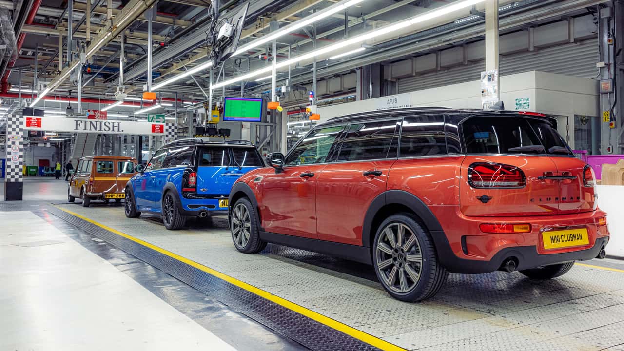 End of an era: Last Mini Clubman rolls off the production line