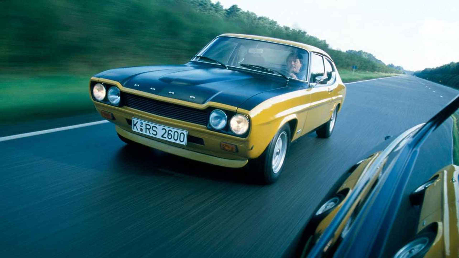 Ford Capri, la coupé americana nata in Inghilterra