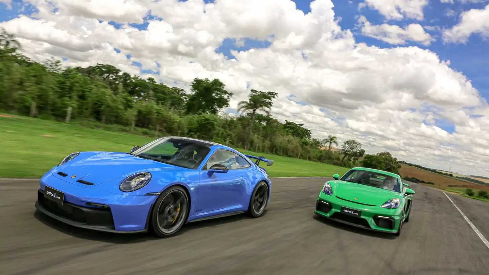 Teste especial: Porsche 911 GT3 e 718 GT4 na pista