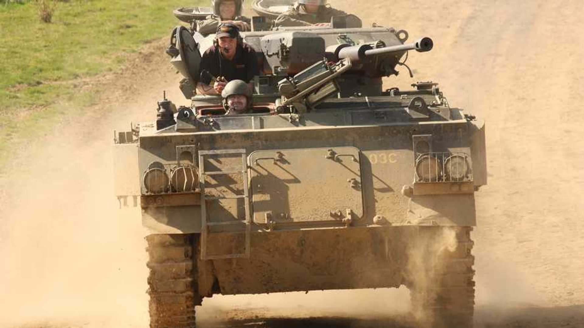 Most popular military vehicles for experience days revealed