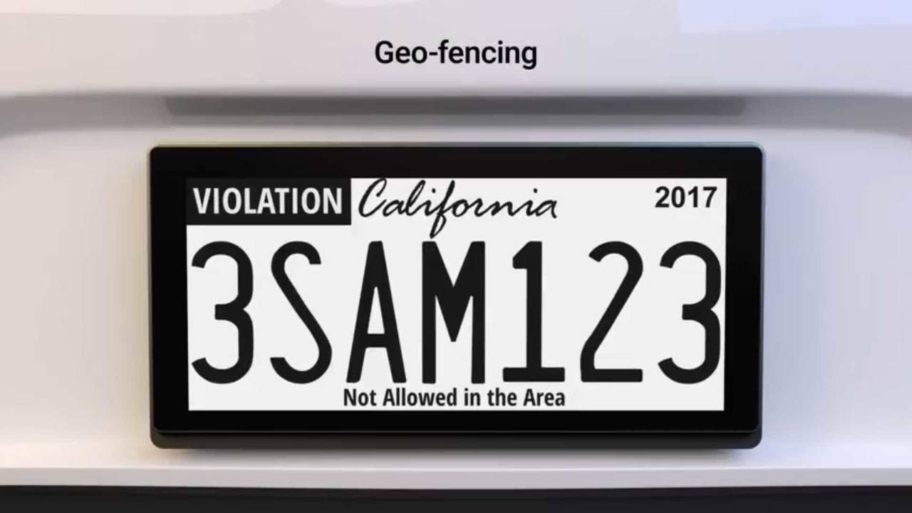First Digital, Connected License Plates Launching In California