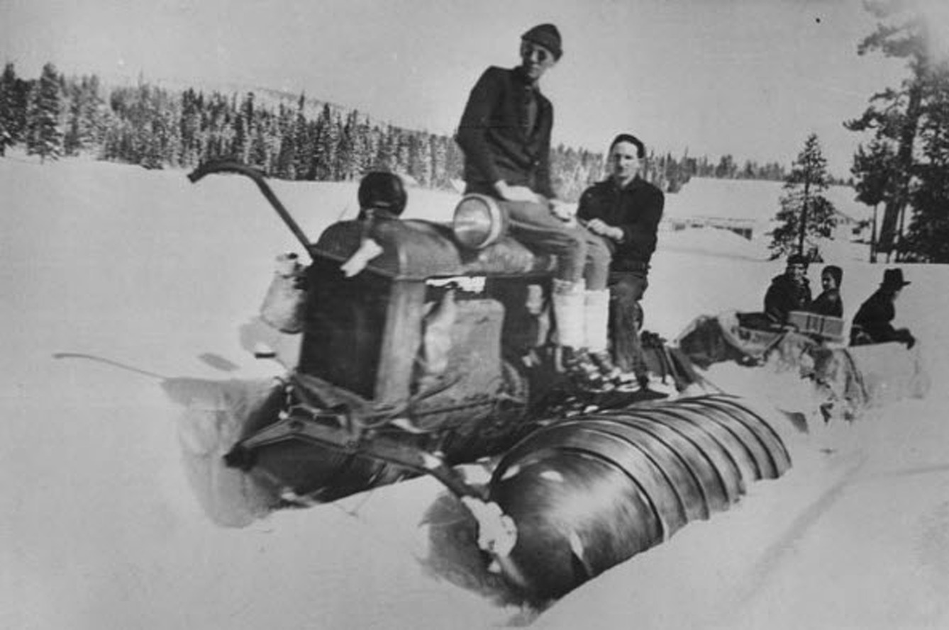 Playing in the snow with a Ford Snowmobile | The Ranger Station