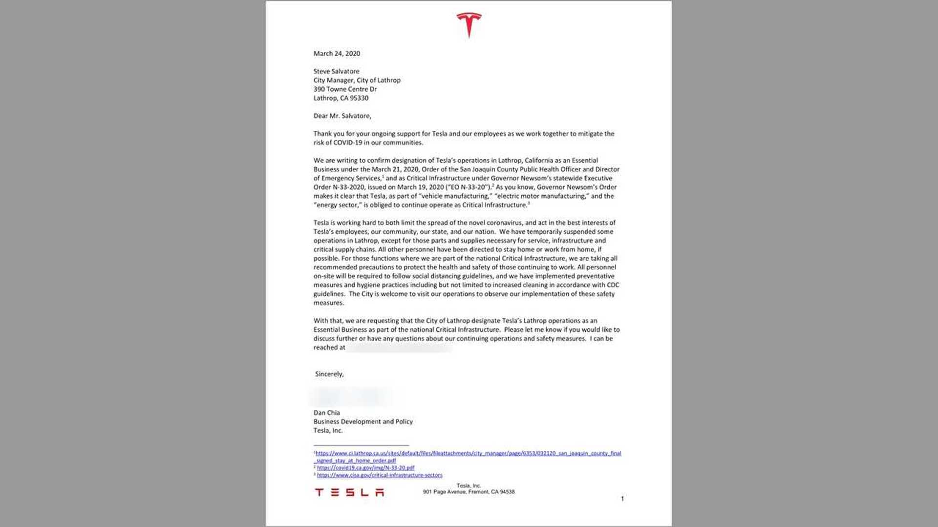 Is Tesla Protecting Lathrop Workers? Employees, Witnesses Say No