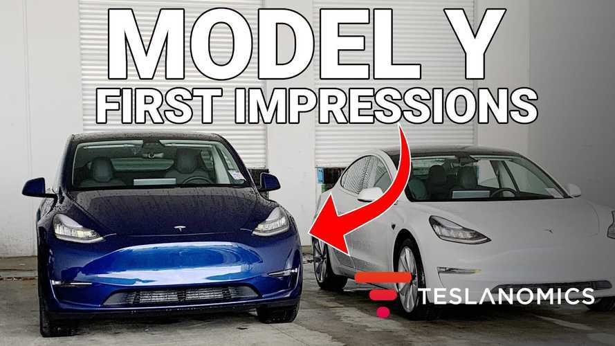 See The Tesla Model Y Rear Seats, Cargo Space, Frunk And More