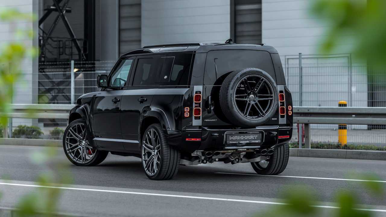 Land Rover Defender : 512 ch grâce à Manhart