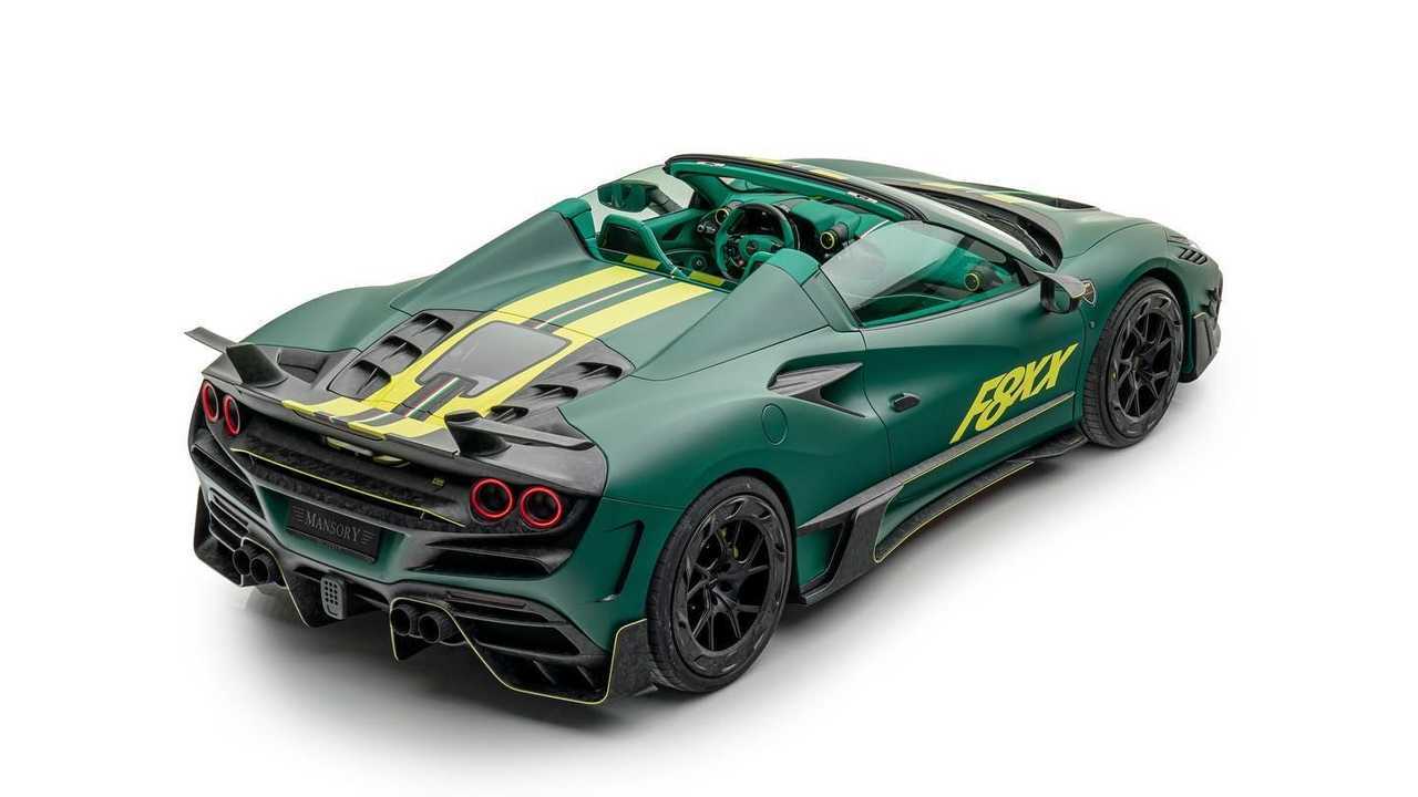 Ferrari F8 Tributo Spider by Mansory, un tornado F5 a 354 km/h