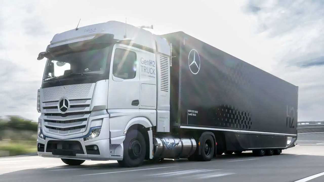 Mercedes-Benz GenH2 Truck: Neue Ausblicke auf der IAA 2022