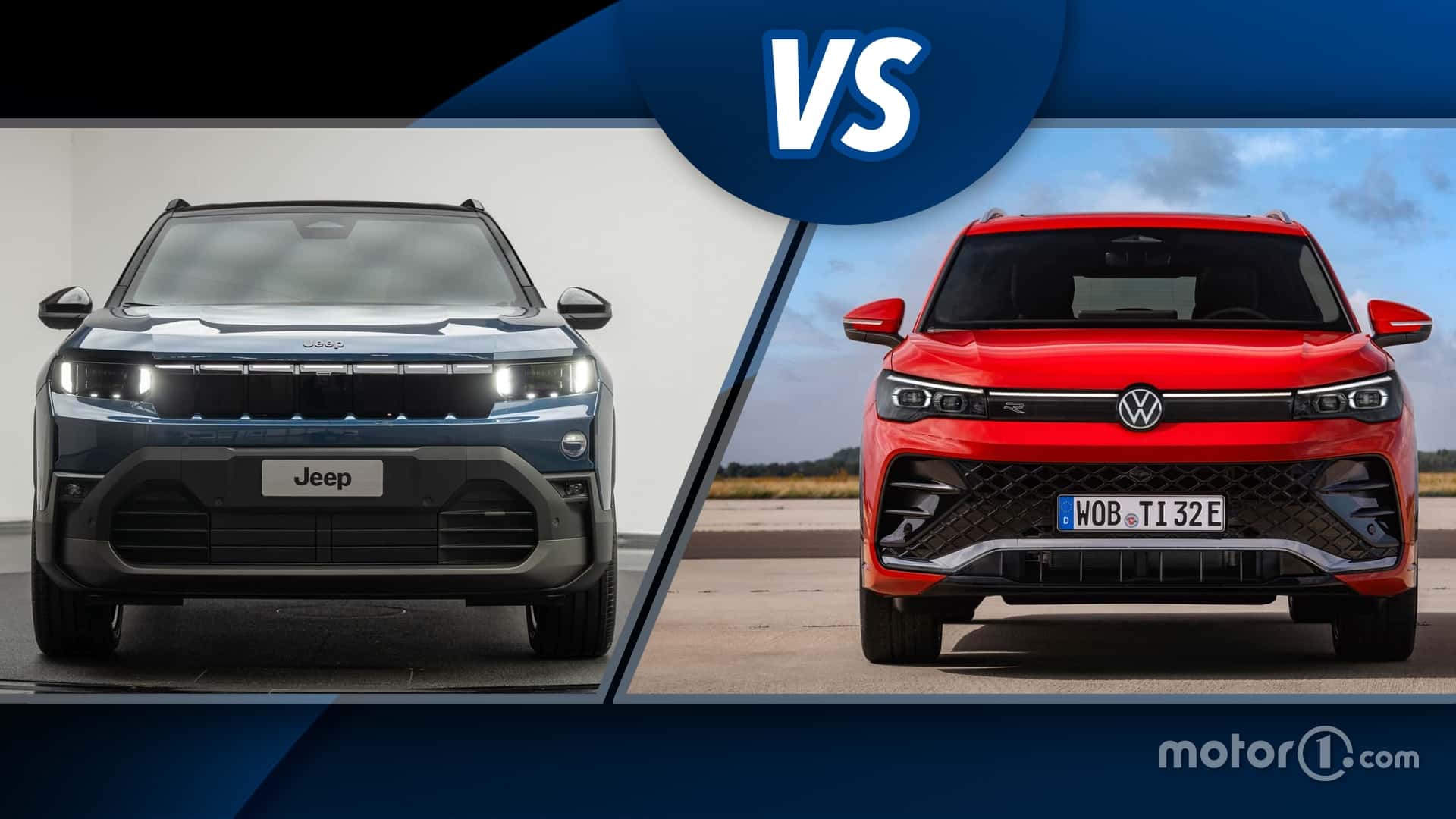 Jeep Compass vs Volkswagen Tiguan, comparaison des SUV compacts