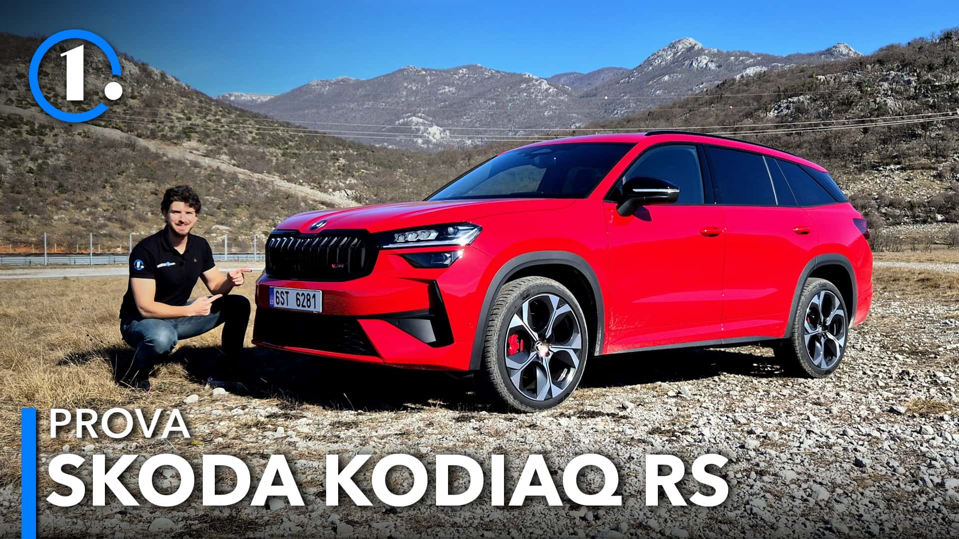Skoda Kodiaq RS, la prova del SUV a 7 posti da 265 CV