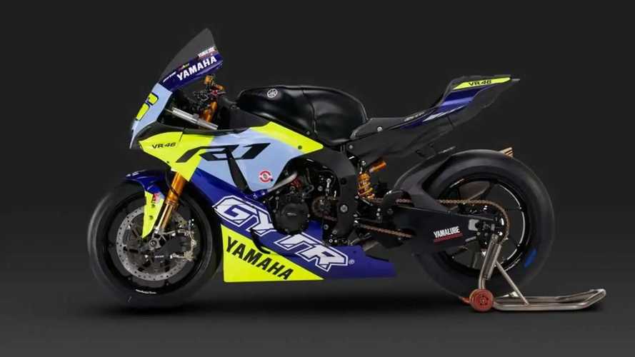 Yamaha Presents Valentino Rossi With Special-Edition GYTR R1