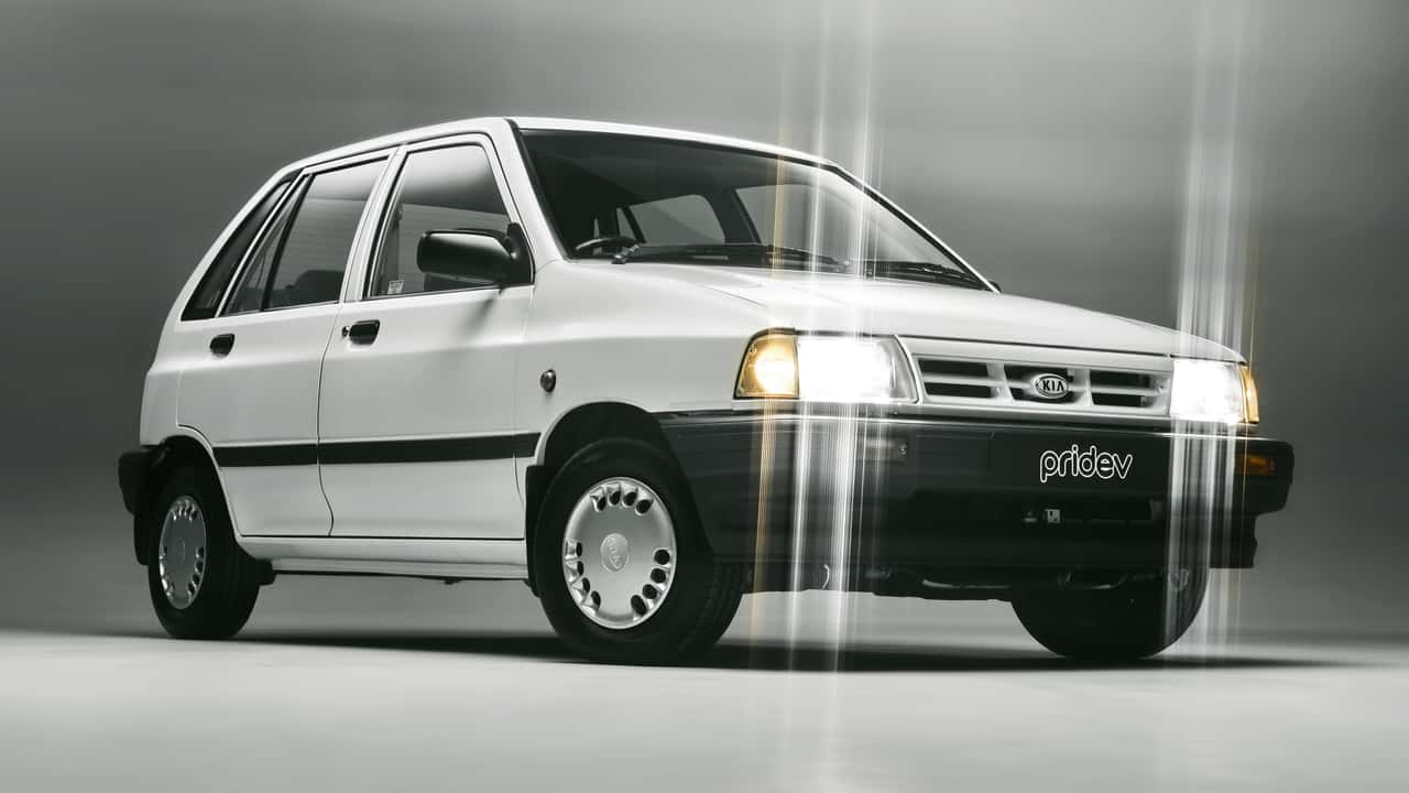 This Kia Pride is an electric three-pedal restomod built in the UK