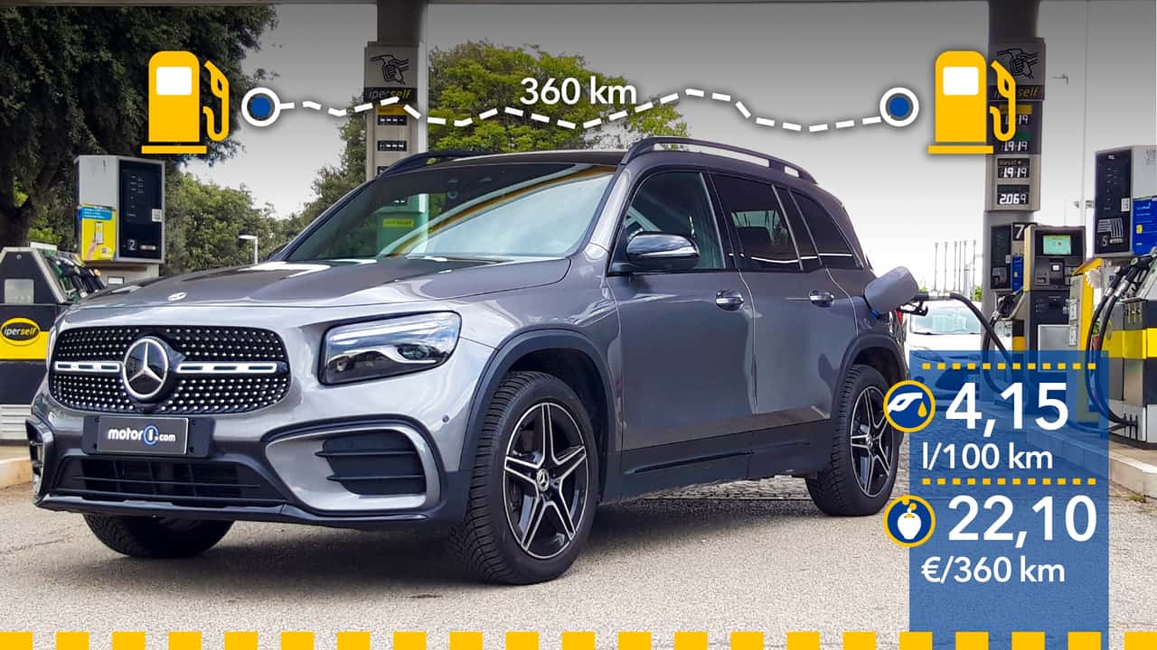 Mercedes-Benz GLB 200 d 2025: prueba de consumo real