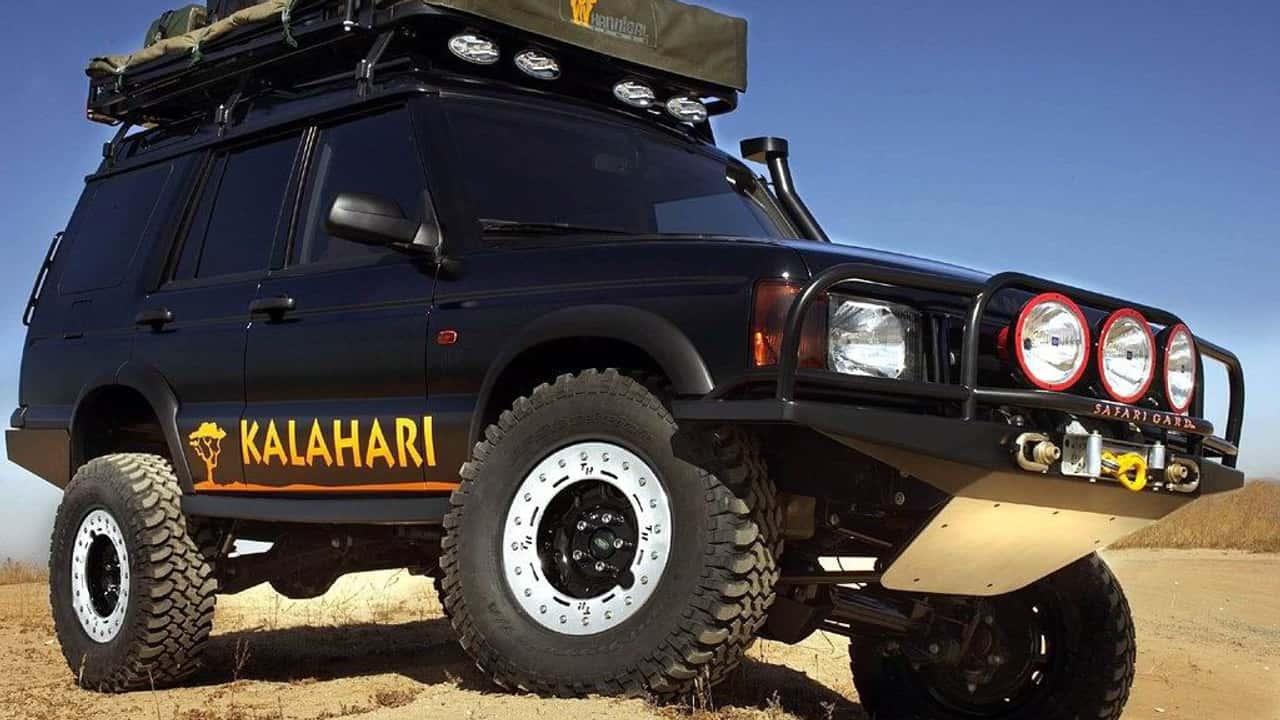 Here is the unique Kalahari-style Land Rover Discovery