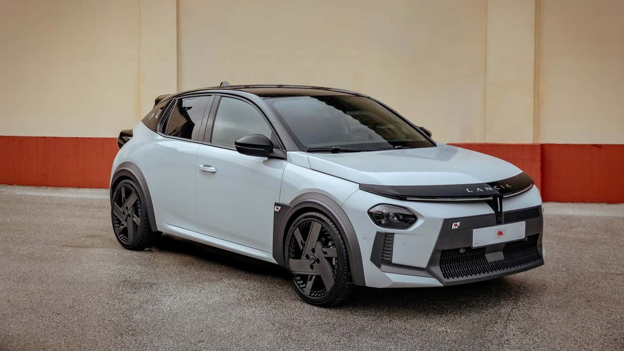 La Lancia Ypsilon HF, quella da 280 CV, vista dal vivo