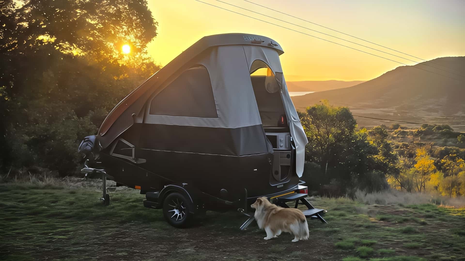 La camper más sencilla: remolque Dashaway eCT
