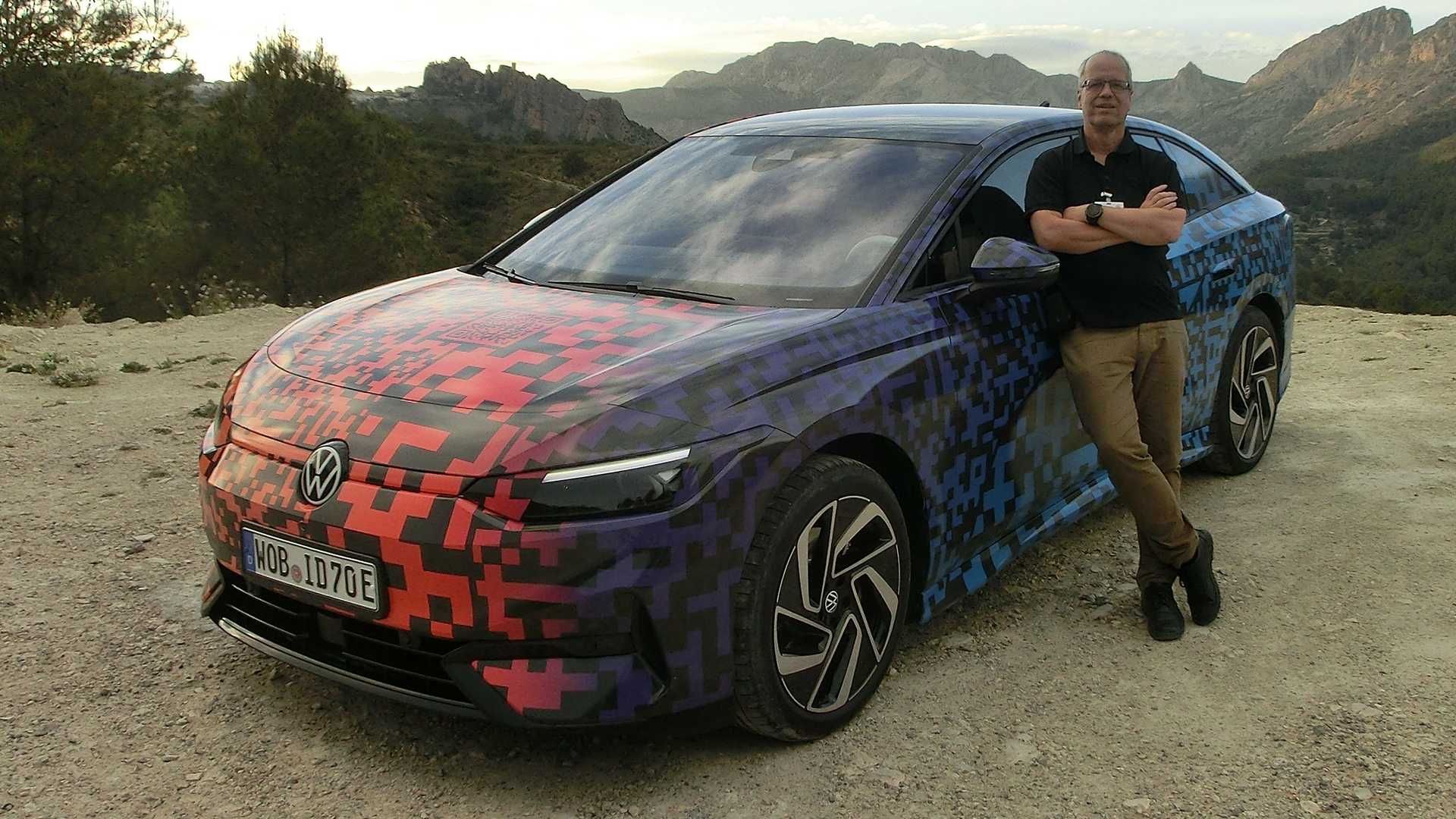VW ID.7 Covered Drive: Elektro-Limousine im ersten Test