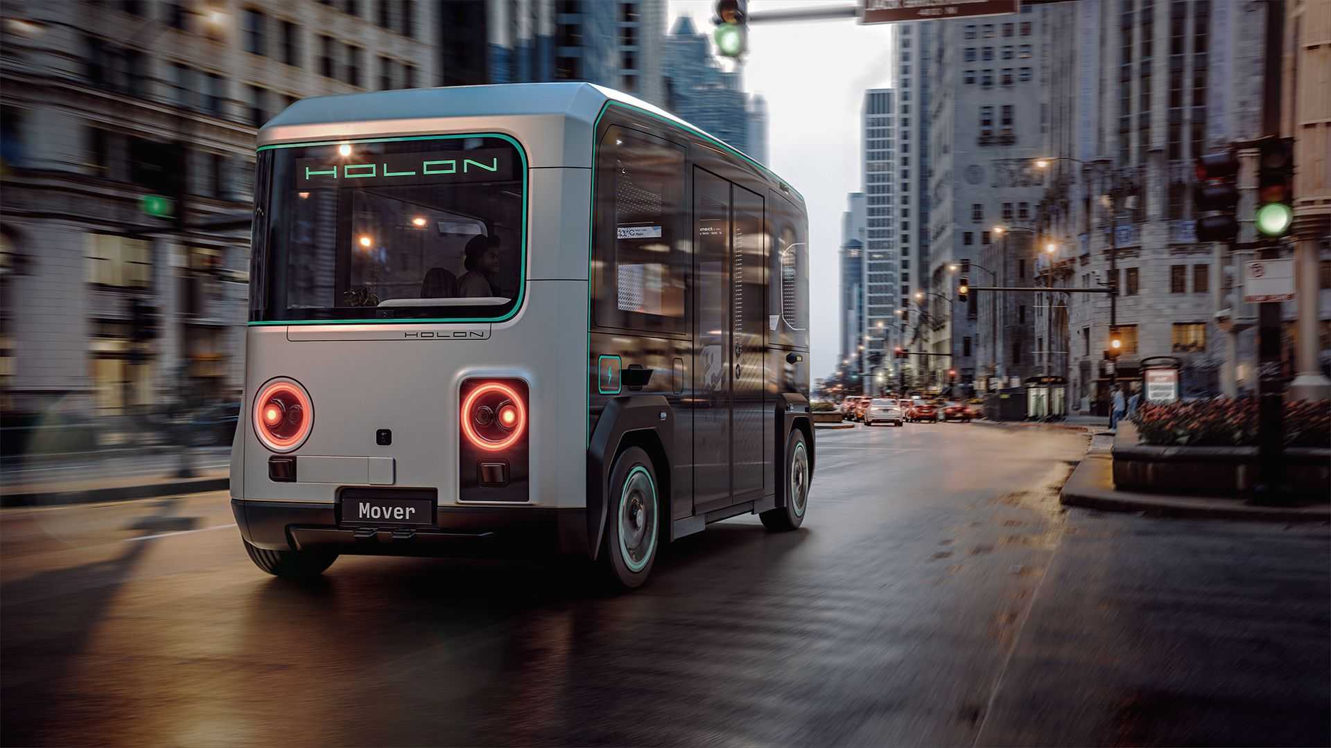 Holon, un vehículo eléctrico y autónomo diseñado por Pininfarina