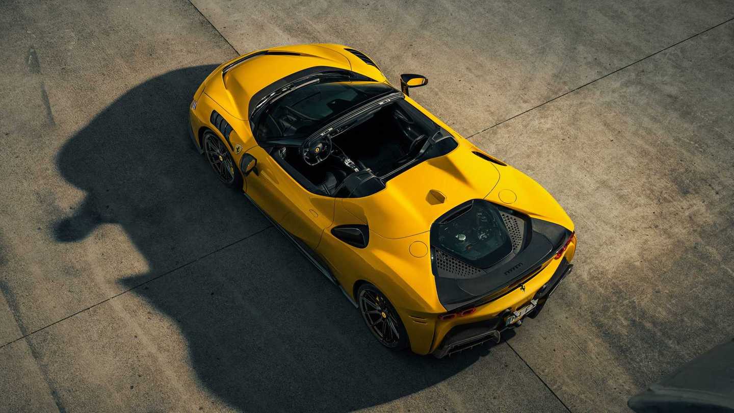 Ferrari SF90 Spider, 1.109 CV all’aria aperta con Novitec