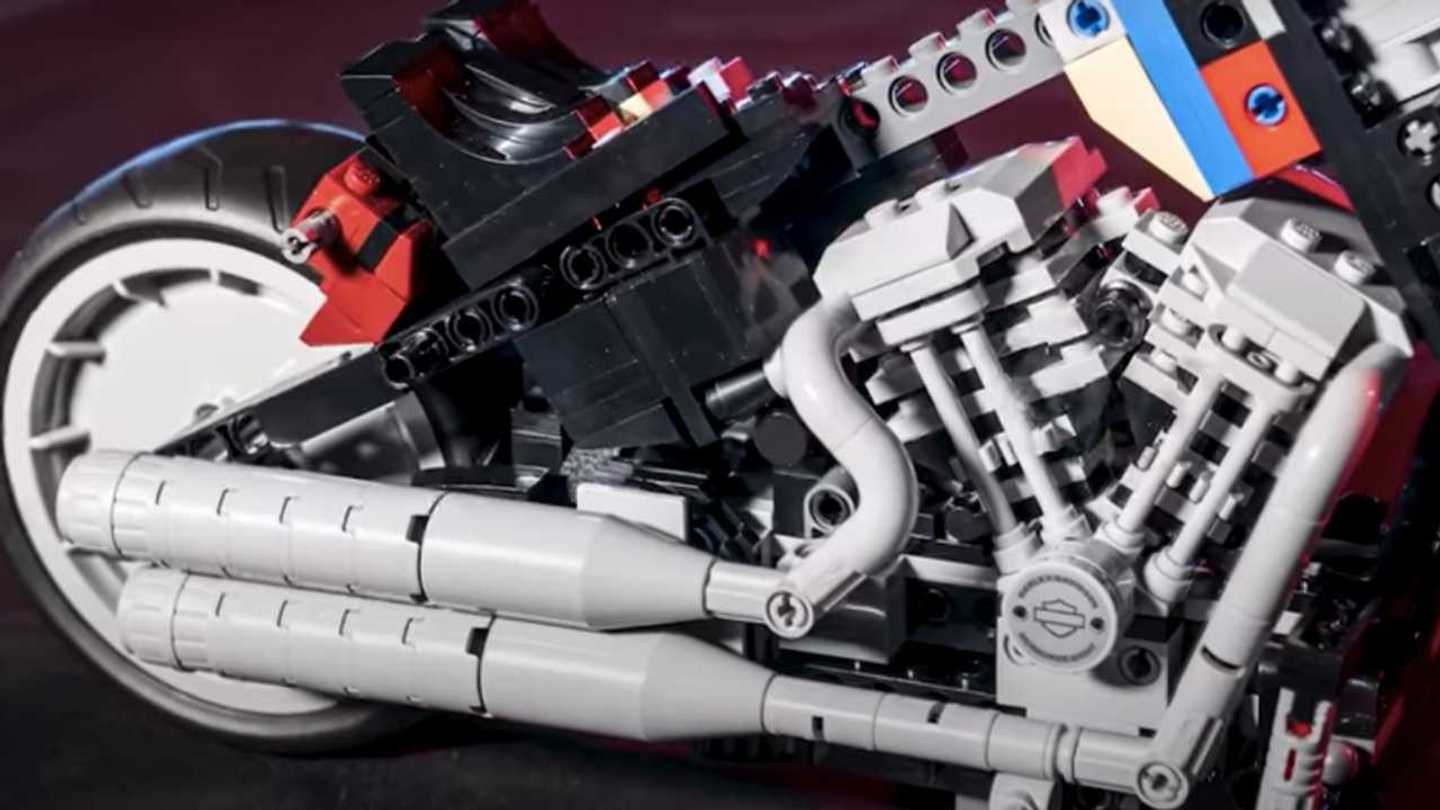 Fancy A Lego Harley-Davidson Fat Boy?