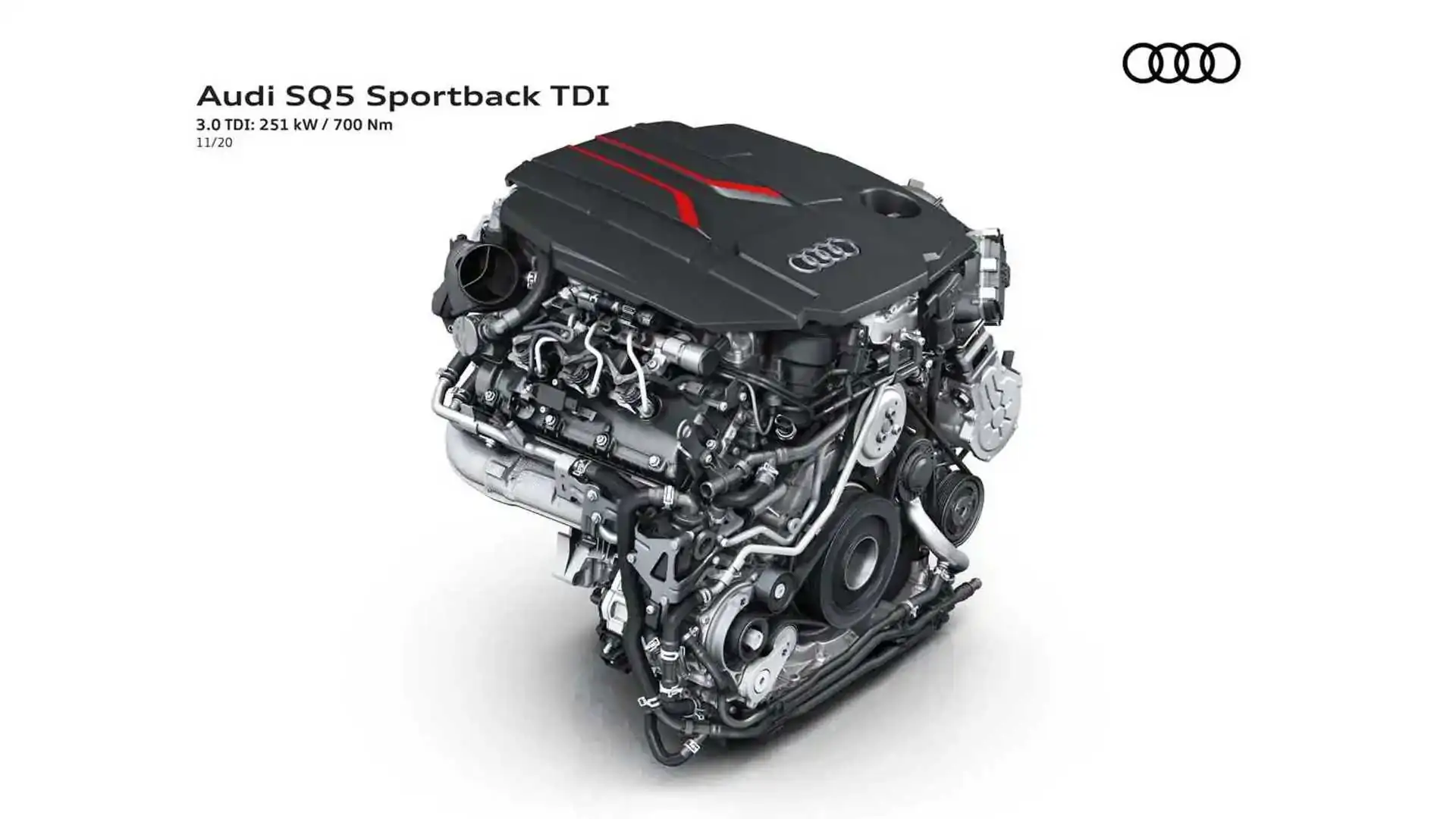 2020 Audi SQ5, dizel motoru ile azami hız testinde