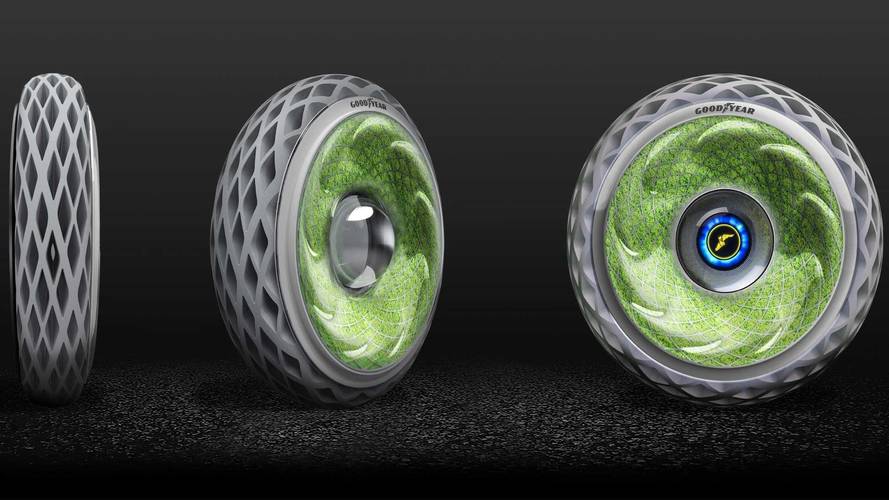 Goodyear Made Spherical Tires For Citroen's Urban Collectif Concept
