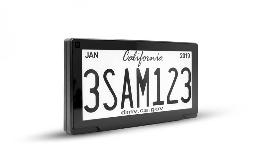 First Digital, Connected License Plates Launching In California