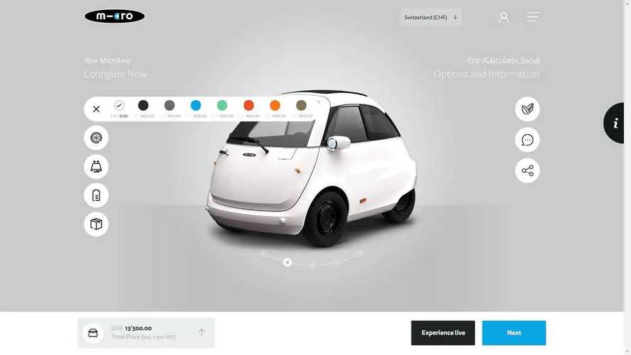 Check Out The Prices And Available Options For The Microlino