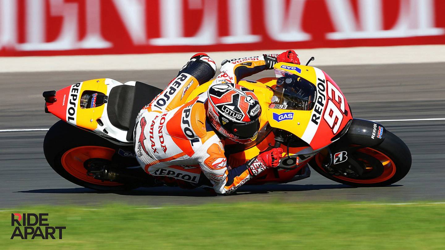 10 Elbow-Dragging Marc Marquez Wallpapers From His Rookie Year